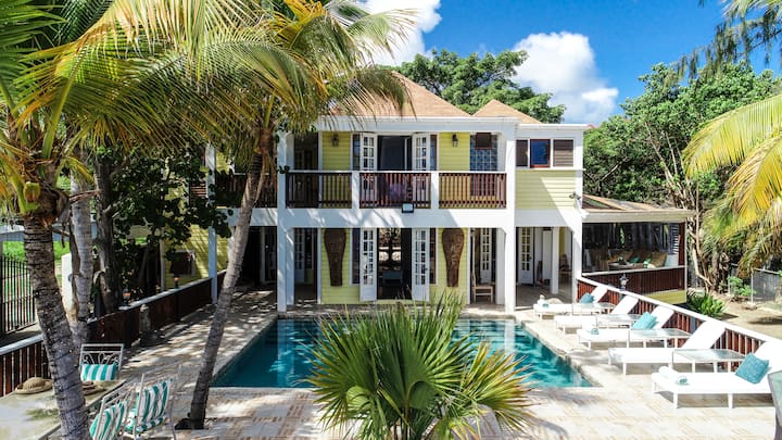 Gorgeous Seafront Villa In Turtle Bay, English Hbr - Antigua and Barbuda