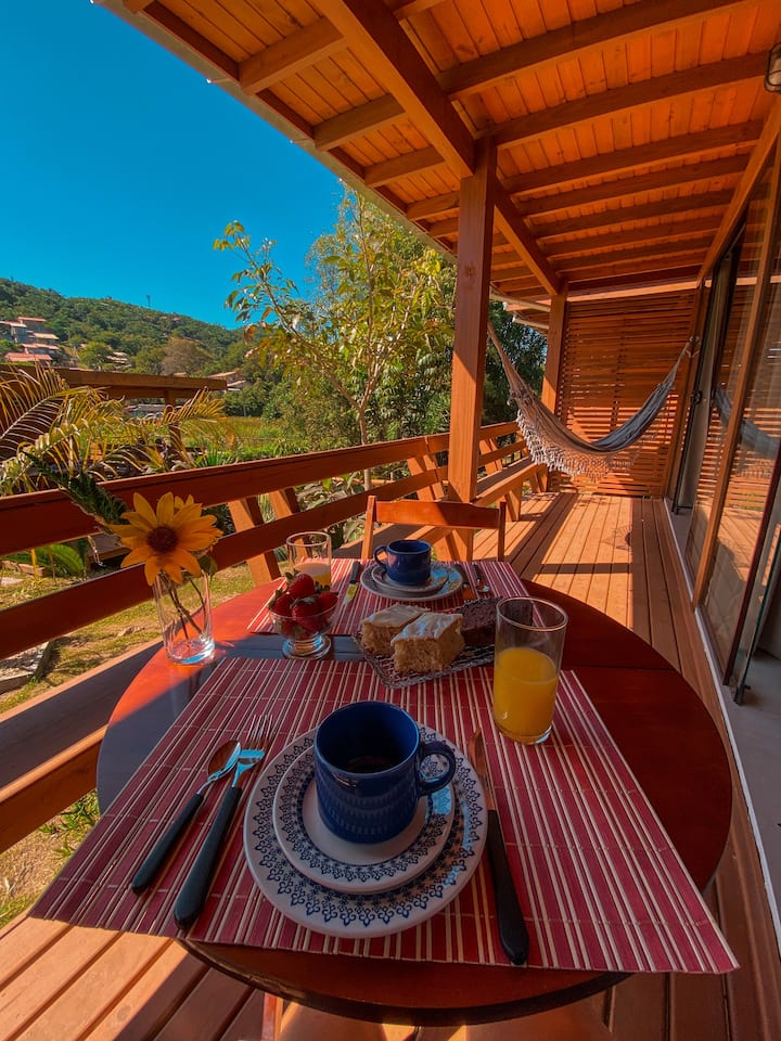 Cabana Bem Equipada - 600m Do Centrinho Do Rosa - Imbituba