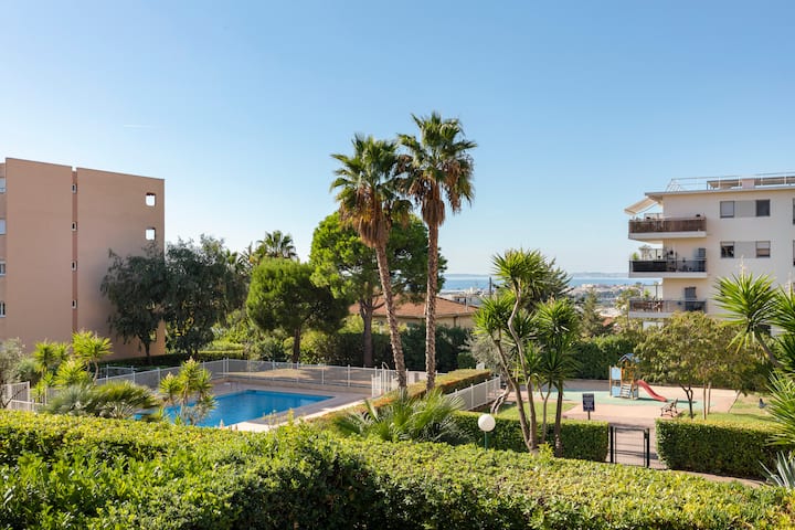 Superbe Appartement 3 Chambres Avec Piscine - Nice