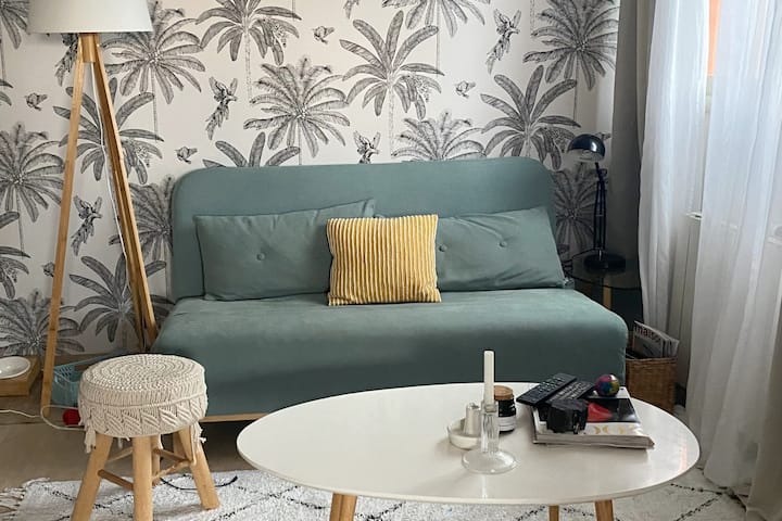 Cosy Appartement Dans Résidence Calme - Juan-les-Pins