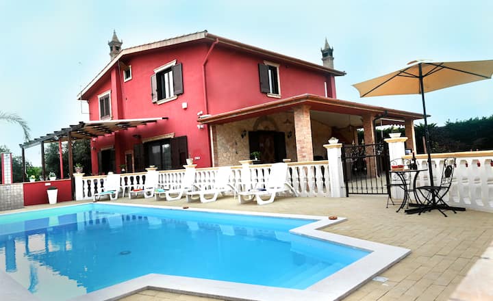 Villa Radiosa, Child-friendly, Fenced Pool,aircon - Agrigento