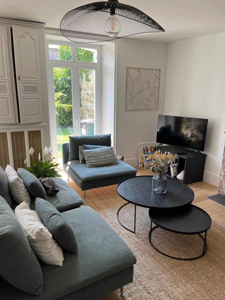 Agréable Maison De Ville à 500m De La Plage - Granville