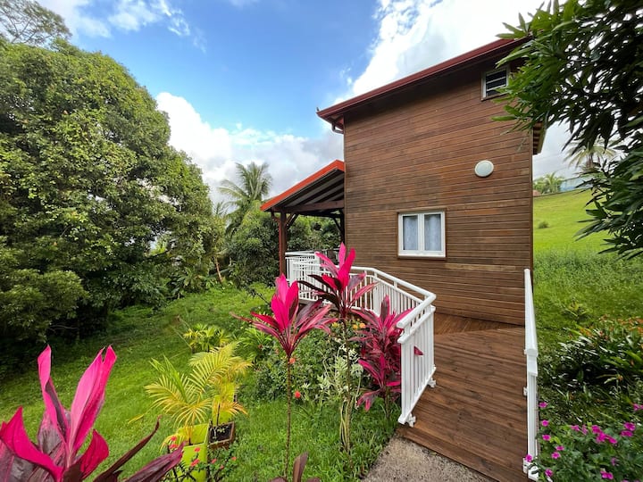 Mahogany Lodge : Vert, Cosy, Accueil Top ! - Martinique