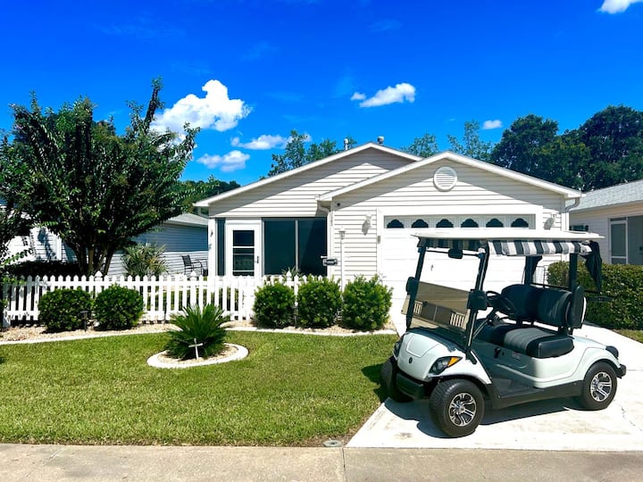 Cozy 2 Bed, 2 Bath Patio Villa, Chatam Village - Lake Weir, FL