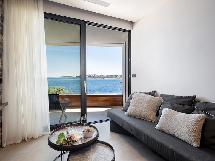 Luxury Suite, Sea View, Central, Cozy, Brand New - Agios Nikolaos