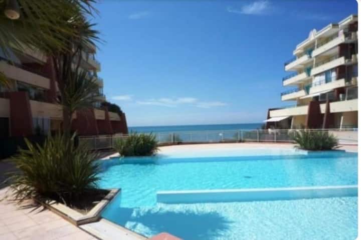 Appartement Climatisé Avec Piscine Corniche à Sète - Sète