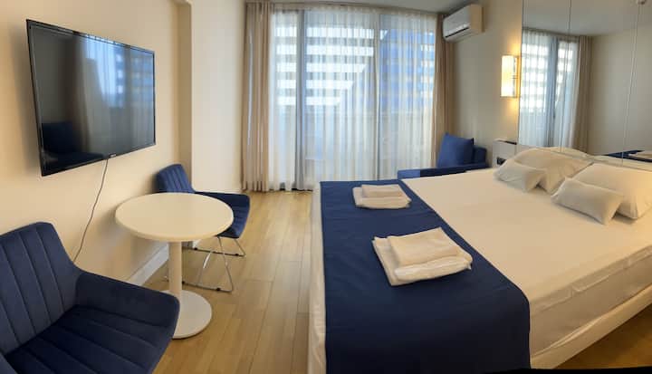 Студия с видом на море на 22 эт. Орби сити Батуми - Batumi