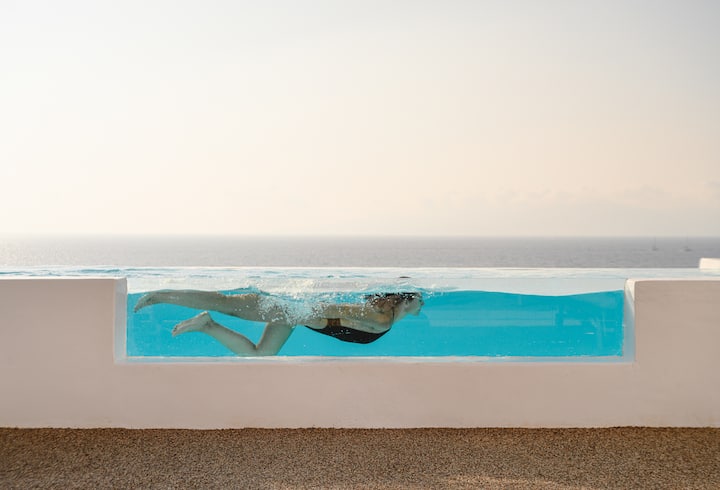 Villa Sunset Aura - Amazing Sea & Sunset View - Mykonos