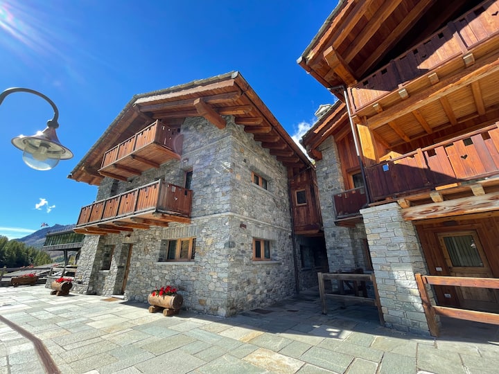 Maison Carrel Elegant 4 Bilocale A Cervinia - Valtournenche