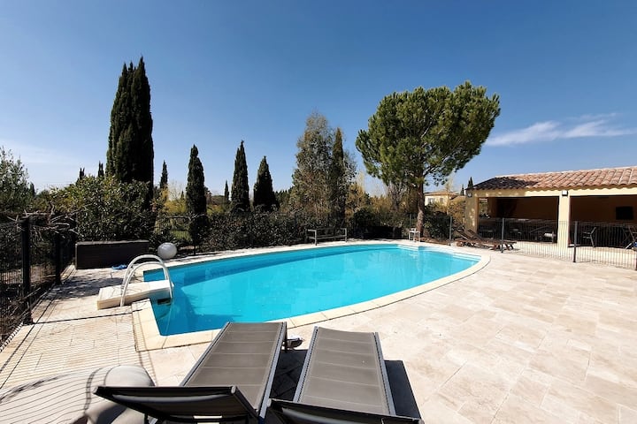 Villa Climatisée, Piscine, Pétanque, Four à Pizza - Aix-en-Provence