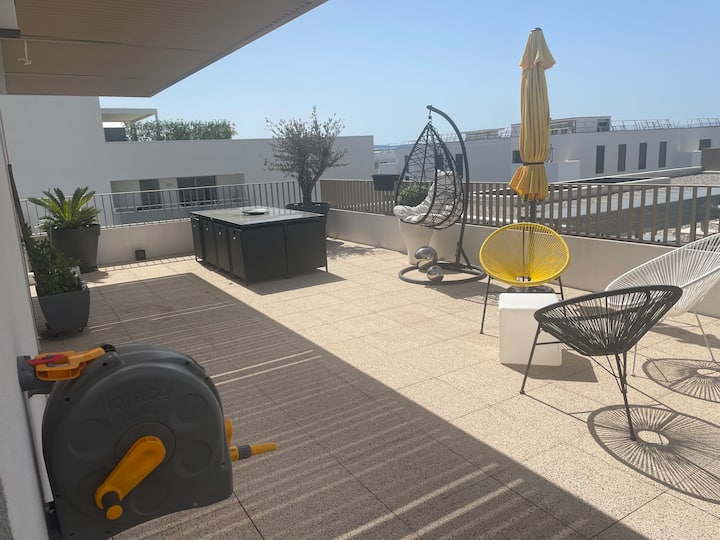 Très Bel Appartement Spacieux En Toit Terrasse. - Montpellier