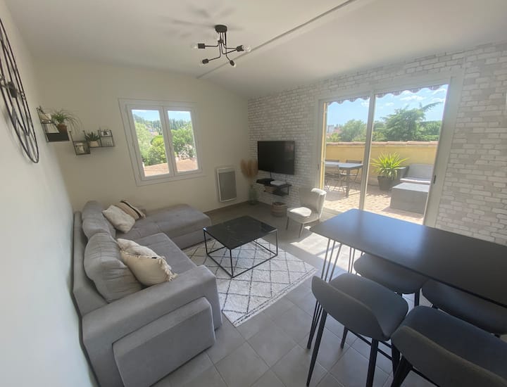 Appartement Proche Centre Ville🔅grande Terrasse🔅 - Montélimar