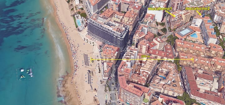 Mucahome1 - Nice Flat With Terrace, Beach 150m - Calp