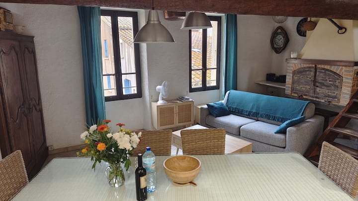 Plage à 50 M, Terrasse, Parking, Clim - Port-Vendres