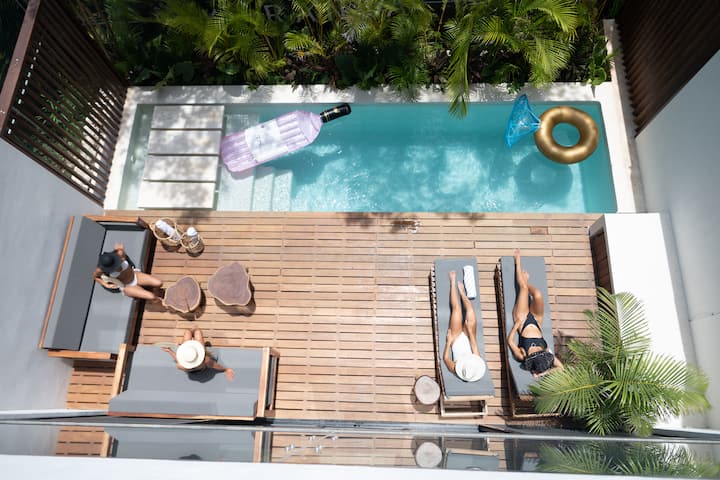 Spacious 8br Tulum Villas | Pool + Paddle Court - Tulum