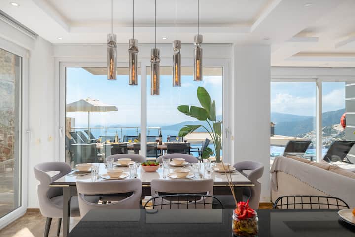 Luxury 5 Bedroom Villa In Kalkan Great Sea Views - Kalkan