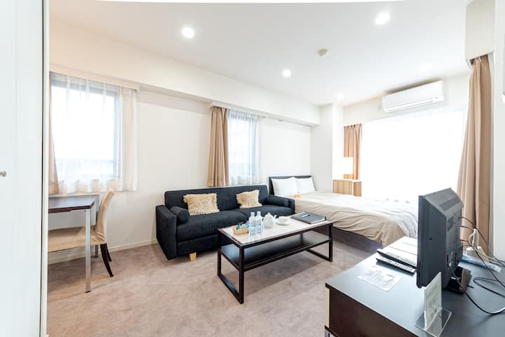 Pangoo品川604号室・品川駅徒歩6分！最大3名⁂wi-fi完備⁂オートロック⁂長期滞在歓迎⁂ - Roppongi