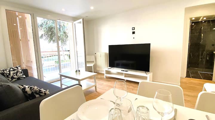 Vie Moderne En Ville | Havre 2 Chambres Stylish - Juan les Pins