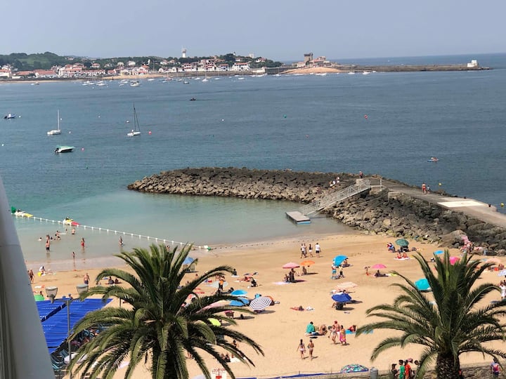 Spacieux Appartement Vue Plage Et Montagne - Saint-Jean-de-Luz