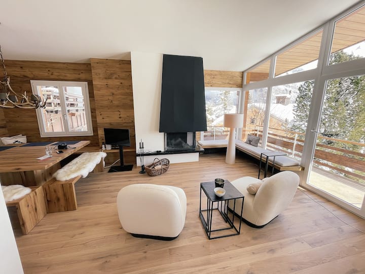 Neu Renoviertes Luxus-chalet In Mürren - Lauterbrunnen