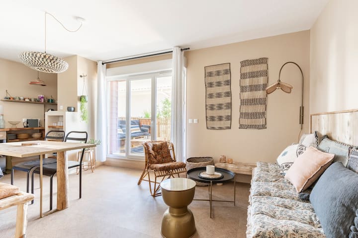 Appartement Entièrement Rénové à 50 M De L'océan - Biscarrosse