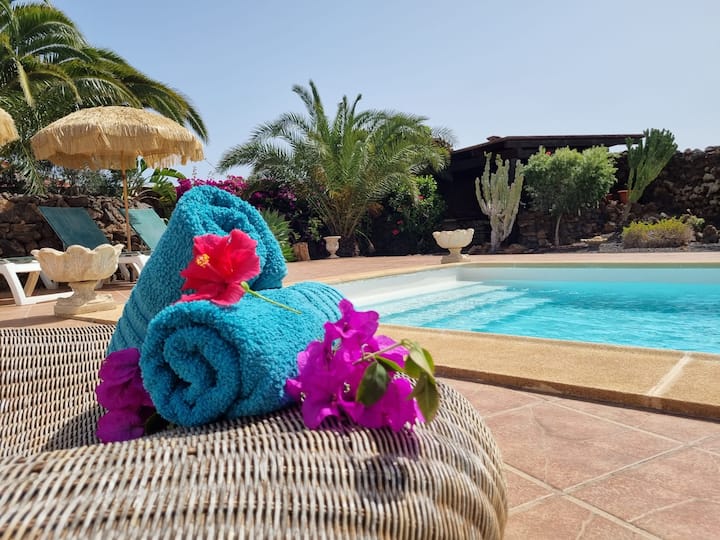 Villa Con Piscina En Lajares - Fuerteventura