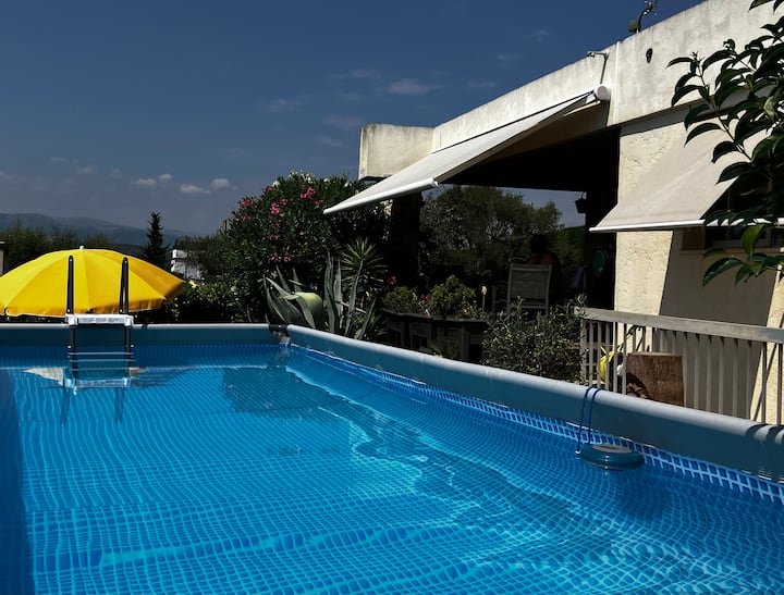 Villa Californienne Avec Piscine Proche Plages - Antibes