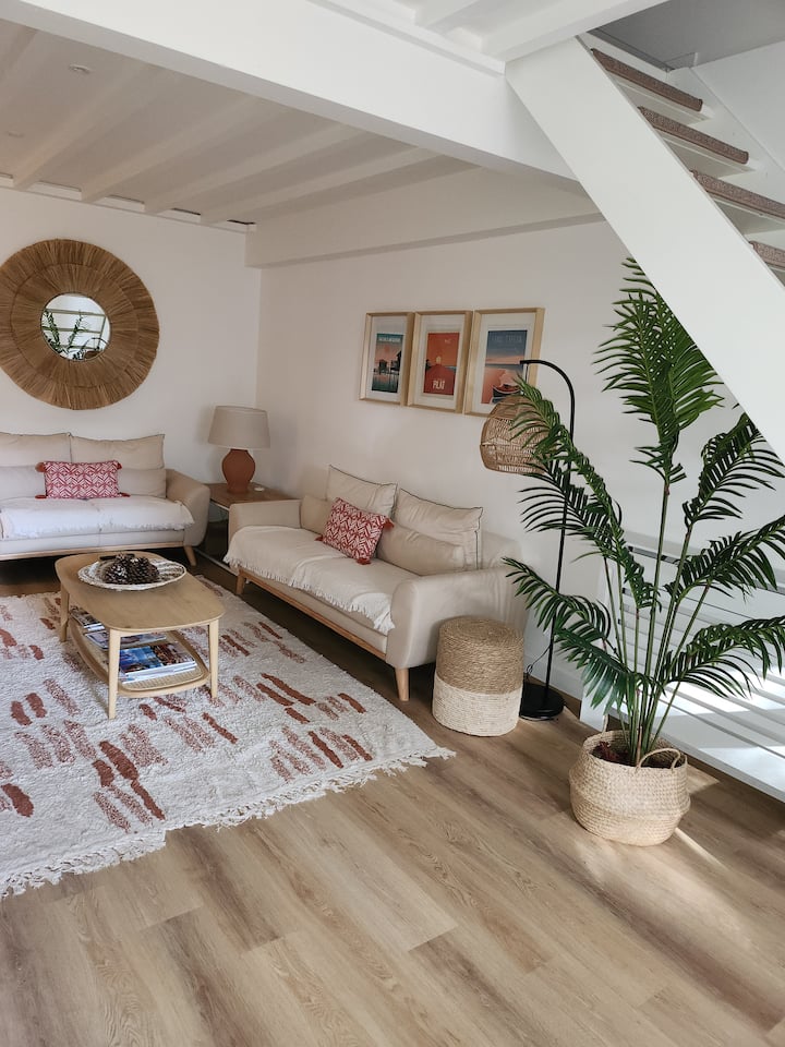 Moulleau, Duplex De Charme, Plage à 30m. - Bassin d'Arcachon