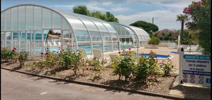 Joli Chalet Avec Piscine Chauffée Commune - Saint-Pierre-d'Oléron
