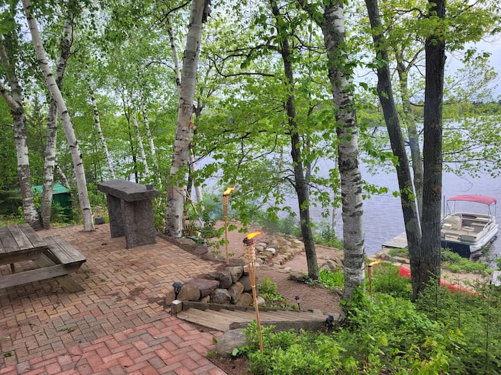 The Blue Loon Cabin & Pontoon On Lake Minnesuing - Brule River State Forest, Brule