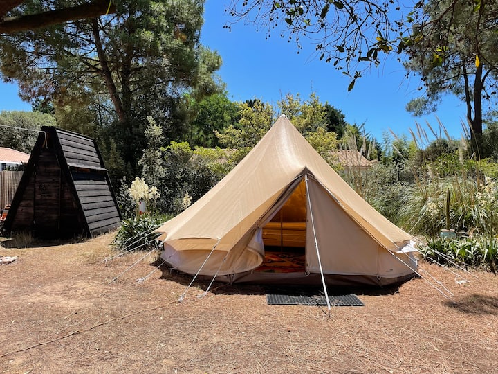 Canyon Beach Tipi Glamping~coffee~surf - Angles