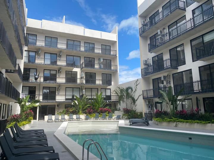 Luxury 2 Br  Pool View Apartment Near Beach Gym - Playa del Carmen