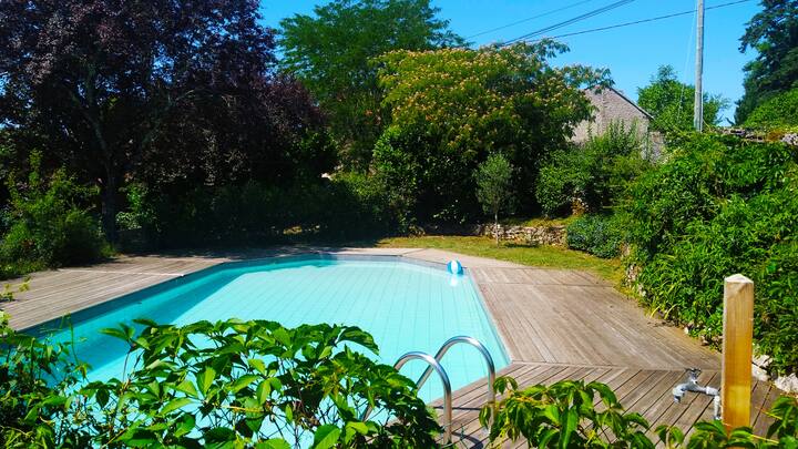 Grange Restaurée Avec Piscine 10 Min De Rocamadour - Rocamadour