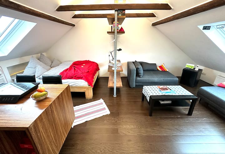 Studio Apartment Gemütlich Und Klimatisiert - Oberhausen