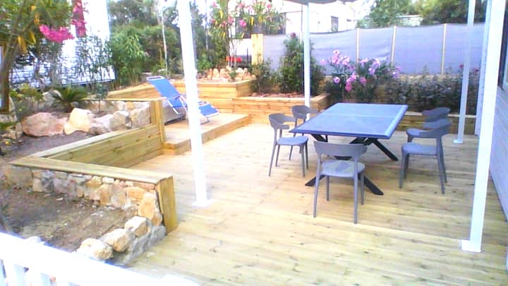 Mobil Home Camping 5 *, Grand, Neuf Tout Confort - Puget-sur-Argens