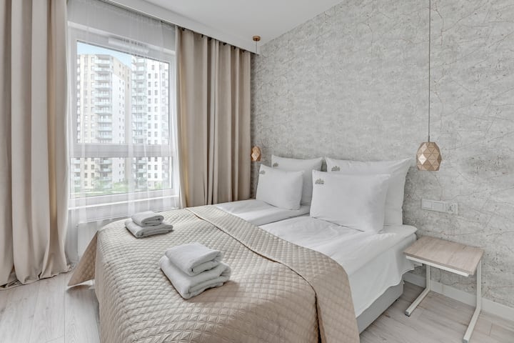 Perfect Stay | Letnica 54 With Balcony - Gdańsk