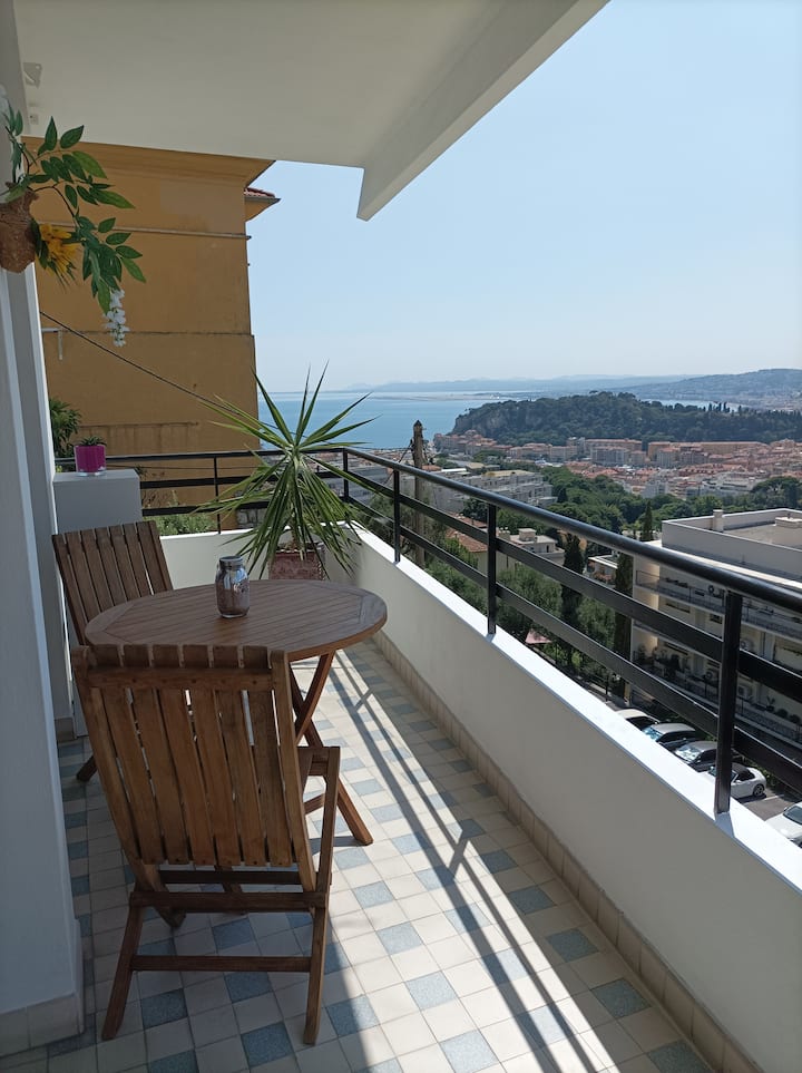 Appartement Vu Panoramique Dominant Nice - Èze