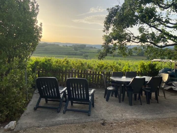 Gîte Climatisé Pieds Du Mt Ventoux Calme Avec Spa - Bédoin