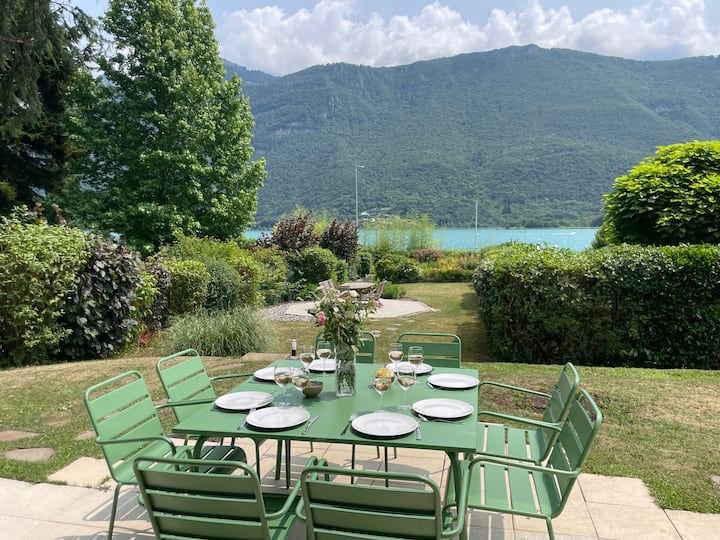 Casa Verso, Au Bord Du Lac D'annecy Avec Vue - Doussard