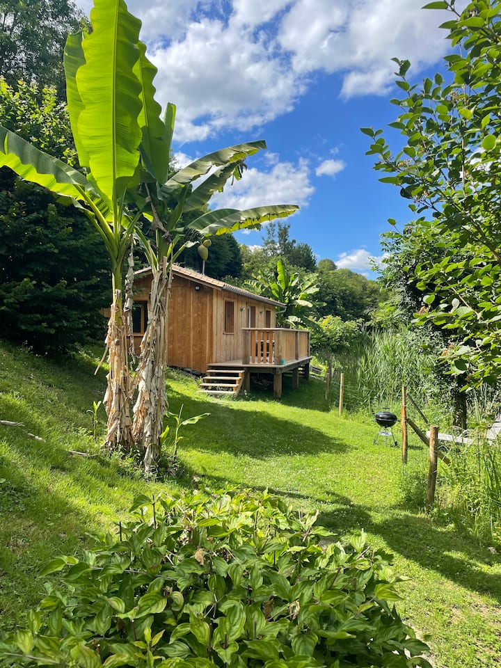 Chalet "Banane" Sur Domaine Au Bord De La Rivière - Aubeterre-sur-Dronne
