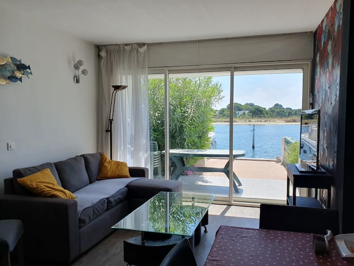 Marina La Plagette Rdc P2 Appontement Xl Parking - Le Grau-du-Roi