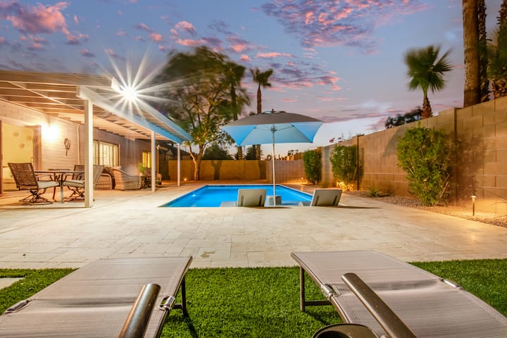 Beauty On Beck -Fire Pit/5 Beds - Phoenix