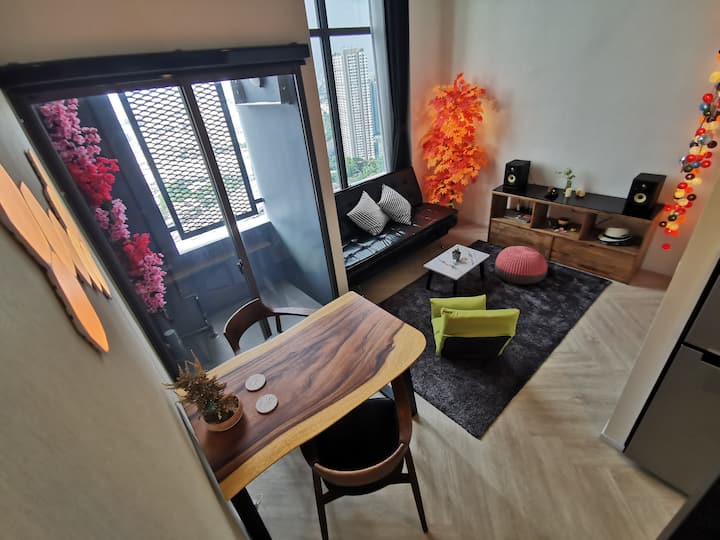 Feel Good Duplex Condo In New Building - Phra Khanong