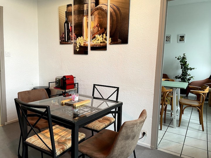 Vignoble - Parking, Vue Square, Proche Cité - Carcasona