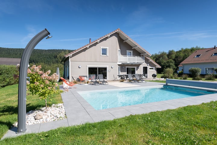 Chalet Du Bien-être 15 P.piscine,spa, Sauna,hammam - Vogesen