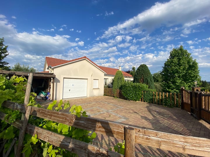 Charmante Maison Avec Jardin Clôturé Et Arboré 6p - Lac de Bouzey