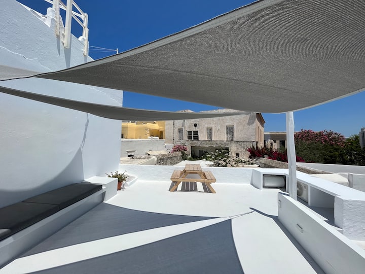 Cycladic Rooftop House In The Heart Of Parikia - Paros