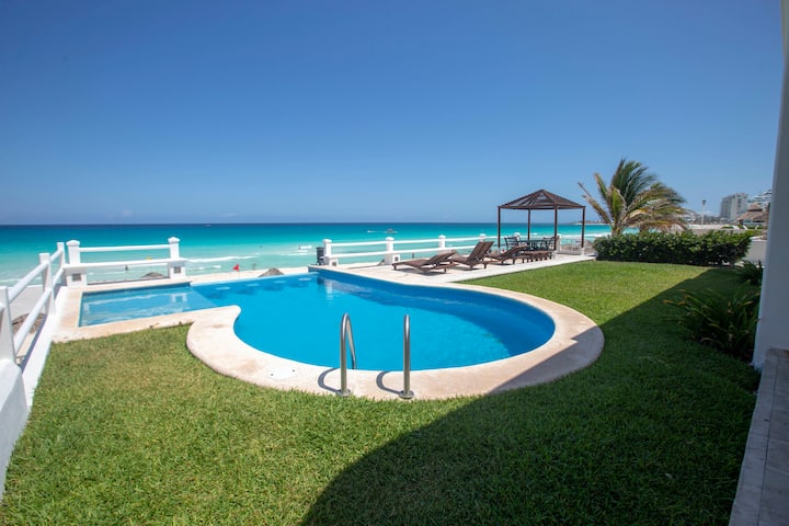 Maravillosa Casa C/acesso E Increíble Vista Al Mar - Isla Mujeres