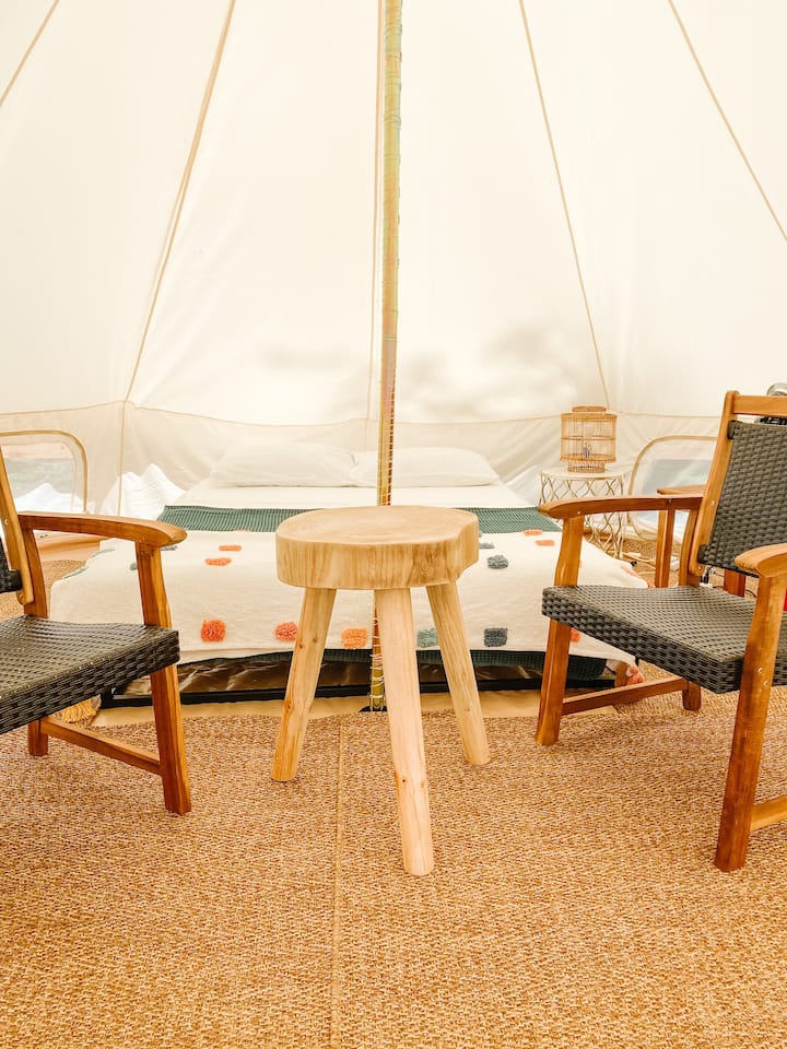 Waterfront Saffron Bell Tent - Picton