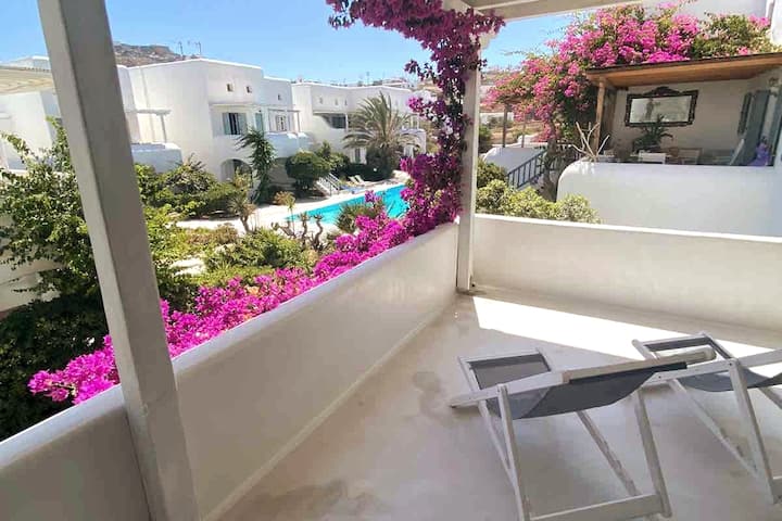 Mykonian Style Pool House 3 W Night Security Guard - Mykonos